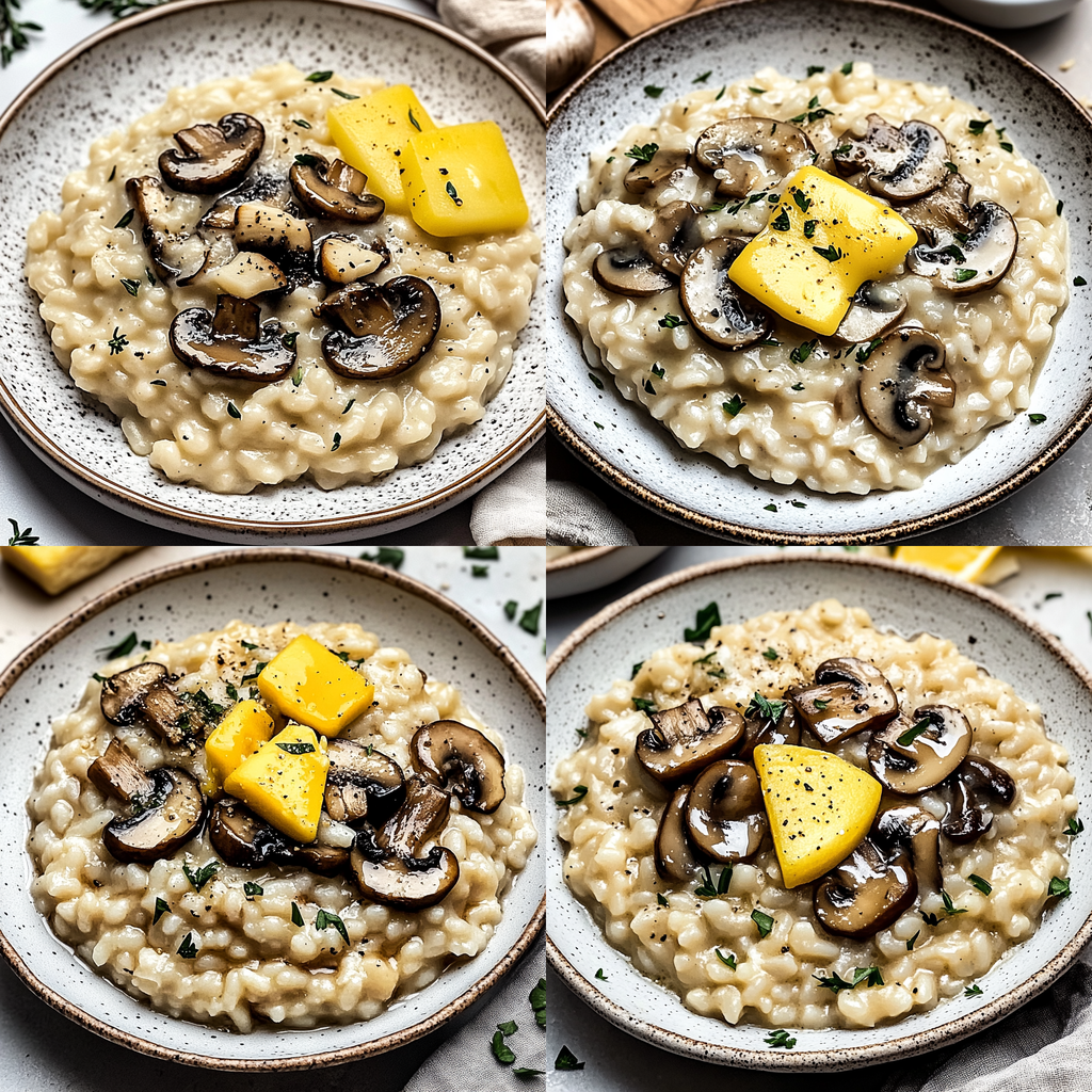 Irresistible Valentine’s Day Mushroom Risotto for Two